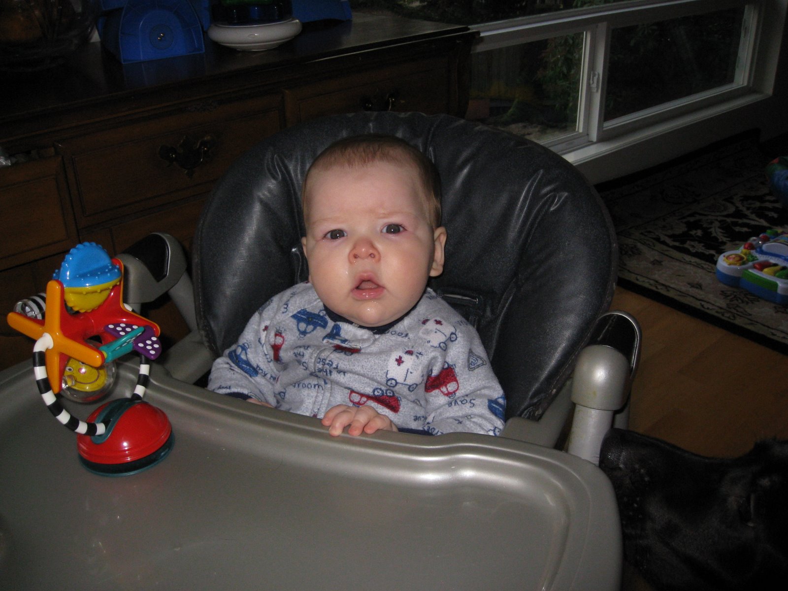 Duncan's Blog: miserable baby